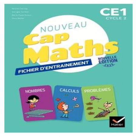 Cap maths CE1 - fichier + cahier de géometrie + livret de problémes