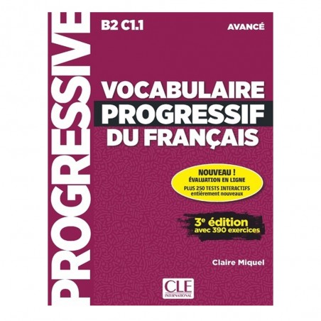 Vocabulaire progressif du français avancé + appli + cd 2ed