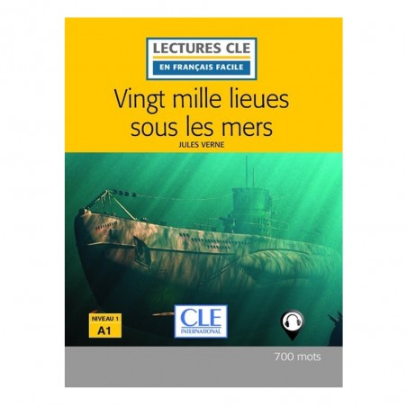 Vingt mille lieues sous les mers - Lecture FLE 2ème édition - Jules Verne
