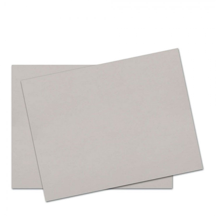 Papier en carton Gris -Gris 900gr - 105x75 cm