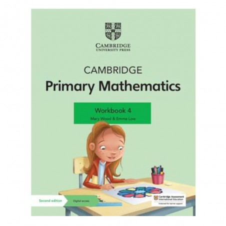 Cambridge Primary Mathematics Workbook 4 with Digital Access