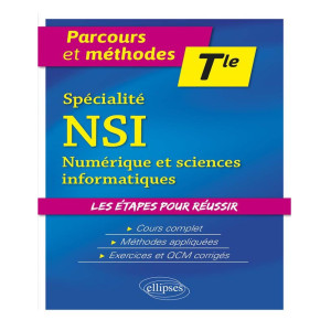 Spécialité NSI (Numérique et sciences informatiques) Terminale