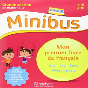 Minibus mon premier livre de français GS - langue maternelle GS