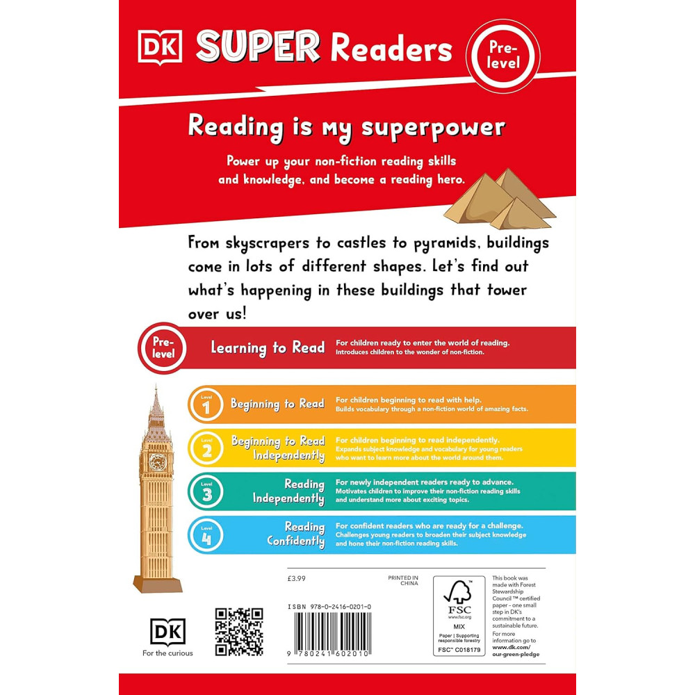 DK Super Readers Pre-Level - Big Buildings